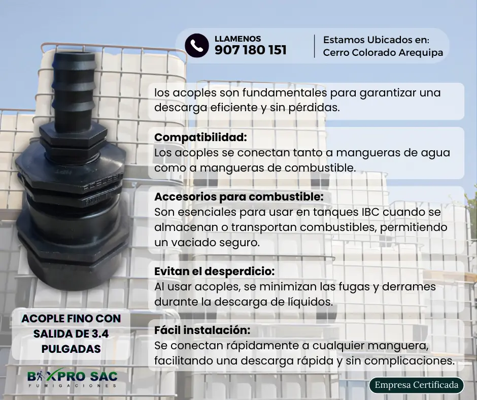 Tanque IBC: Usos, Medidas y Accesorios l BIXPR0 SAC